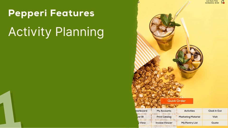Feature Video #1: Sales Rep Activity Planning | Pepperi