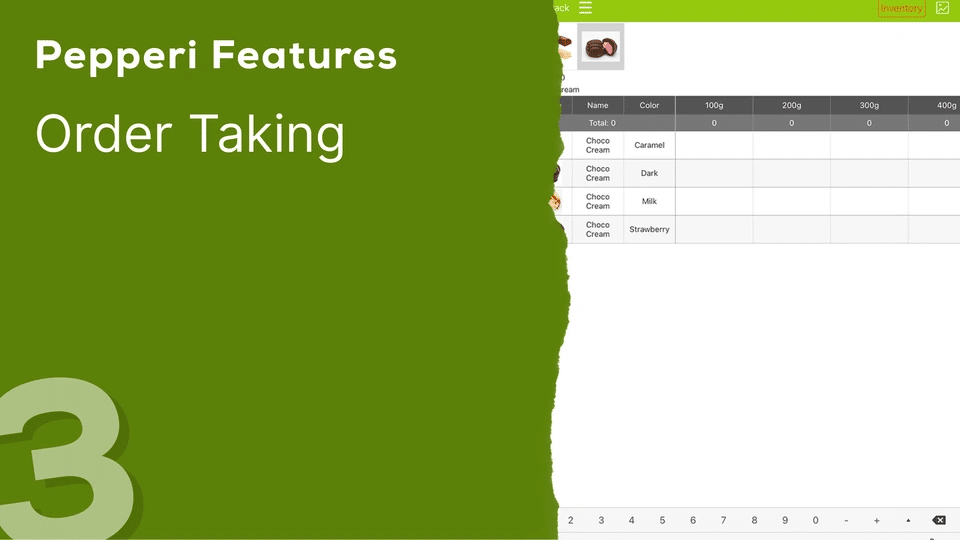 Pepperi Feature Video #3: Order Taking | Pepperi
