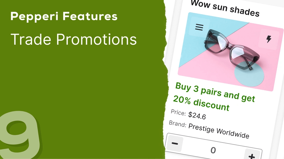 Pepperi Feature Video #9: Trade Promotions