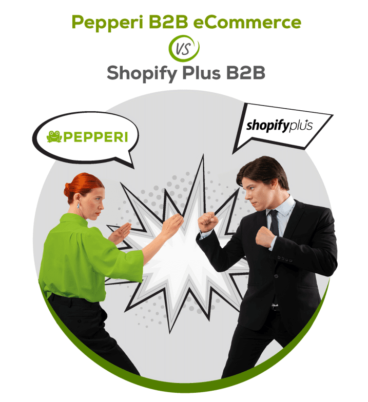 Pepperi B2B eCommerce vs. Shopify Plus: Competitive Analysis
